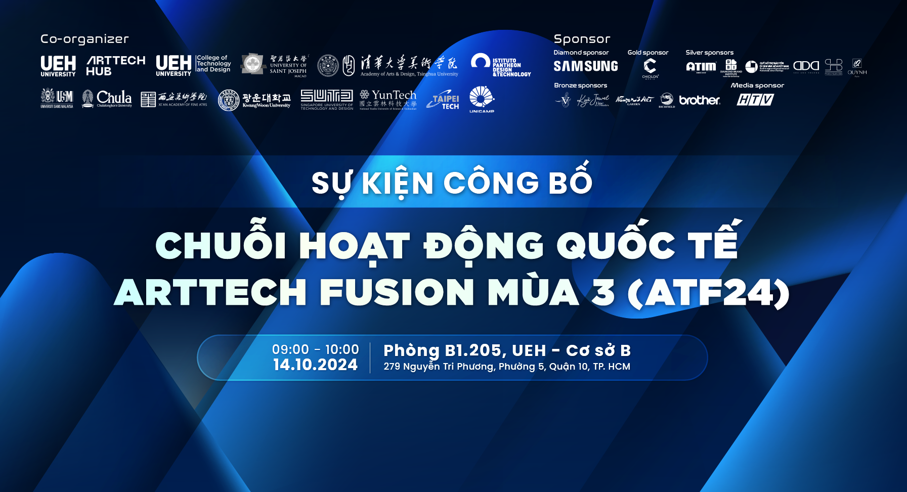 Sự kiện công bố Chuỗi hoạt động quốc tế ArtTech Fusion mùa 3 (ATF24), chủ đề “New ArtTech for ...